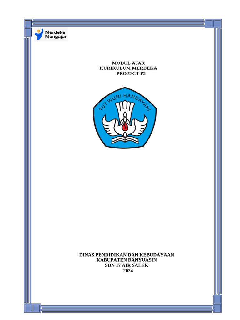 Modul Ajar Project P5 | PDF