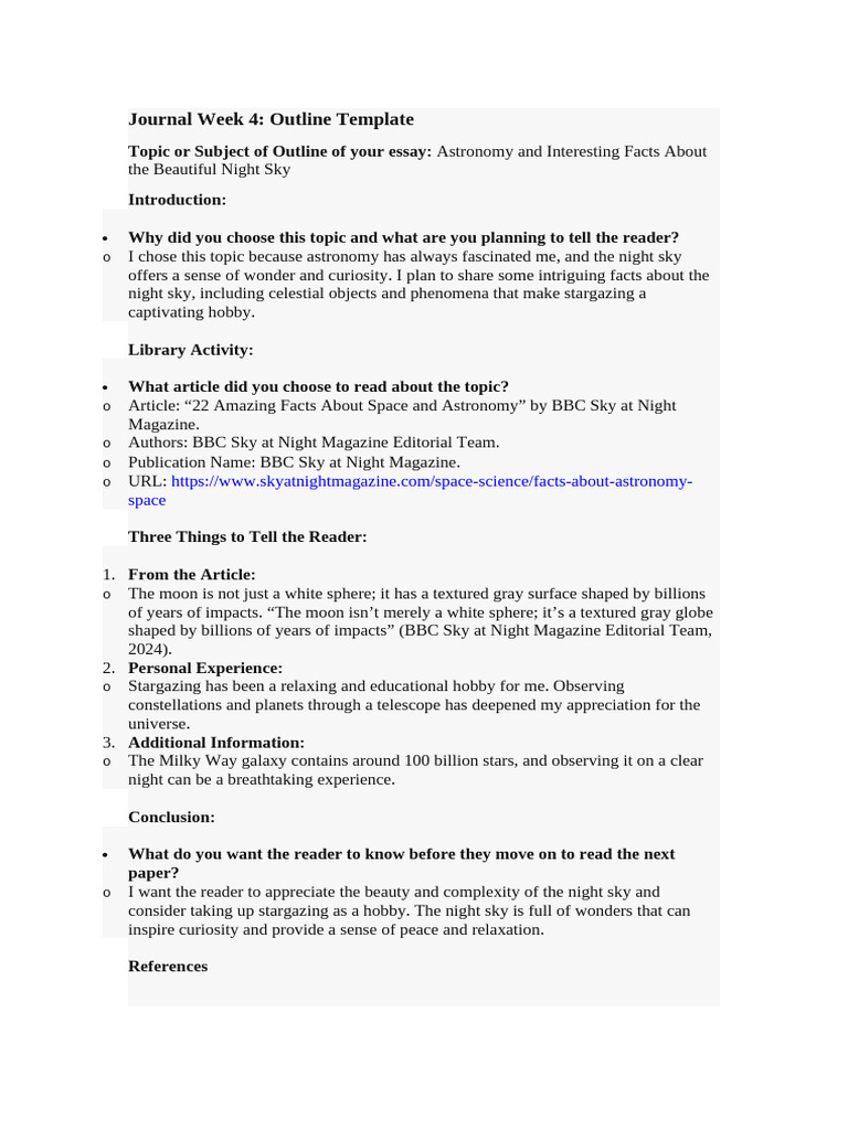 Journal Week 4 | PDF