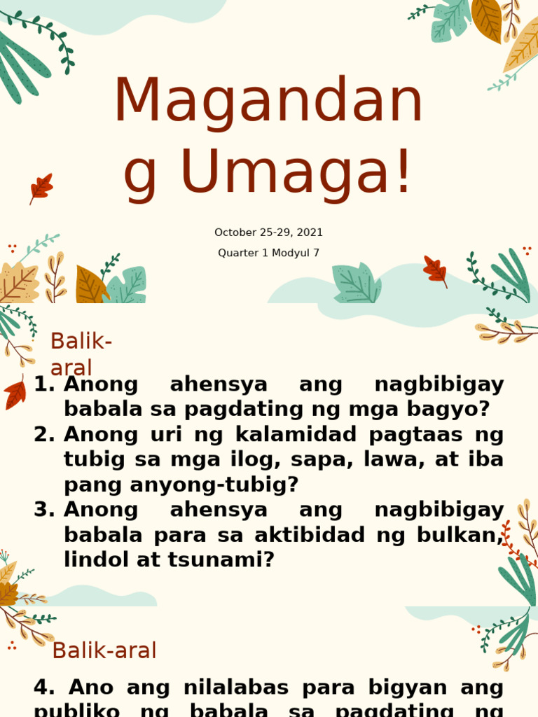 AP10 Quarter 1 Module 7 | PDF