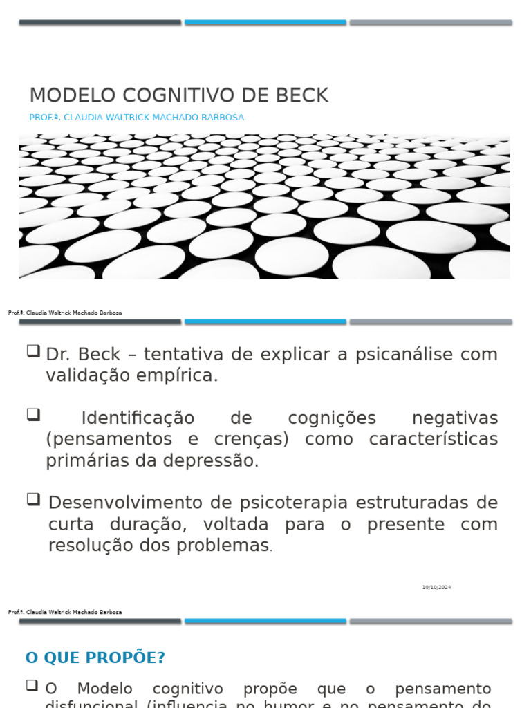 Modelo Cognitivo de Beck | PDF