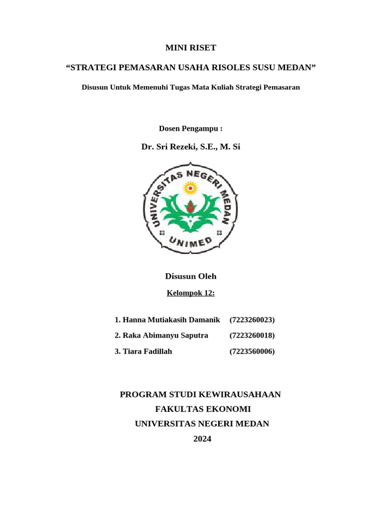 KEL 12 MINI RISET | PDF