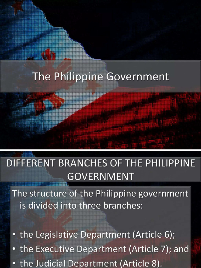 The Philippine Government | PDF