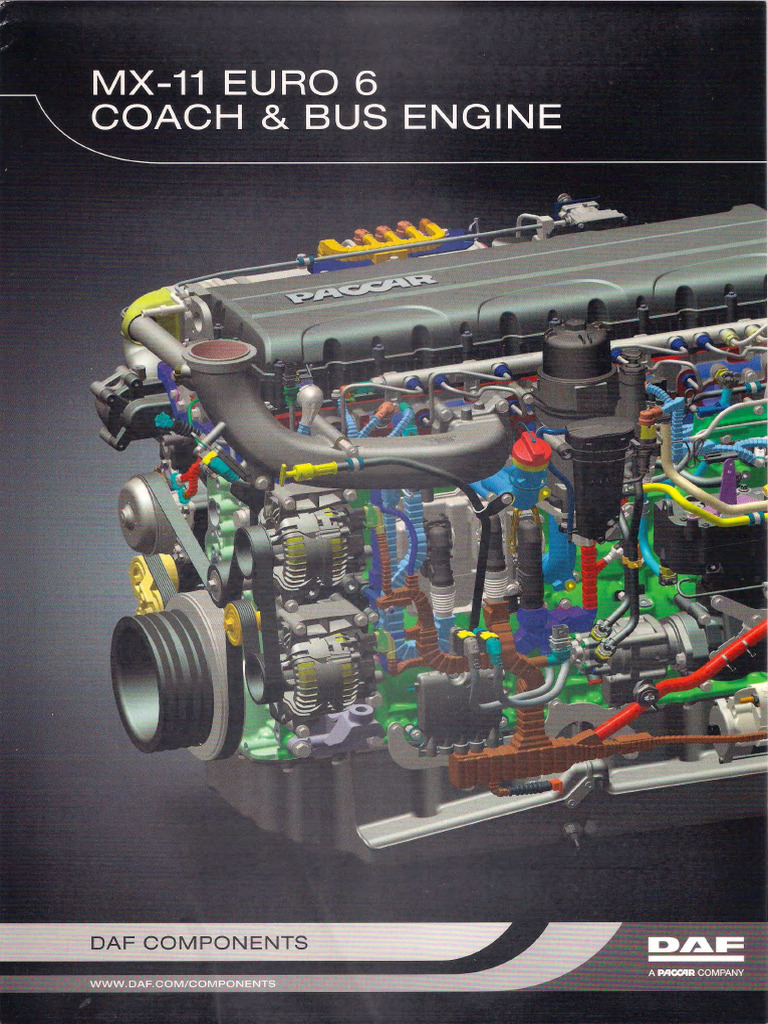 DAF Paccar MX-11 Euro 6 Coach & Bus Engine | PDF