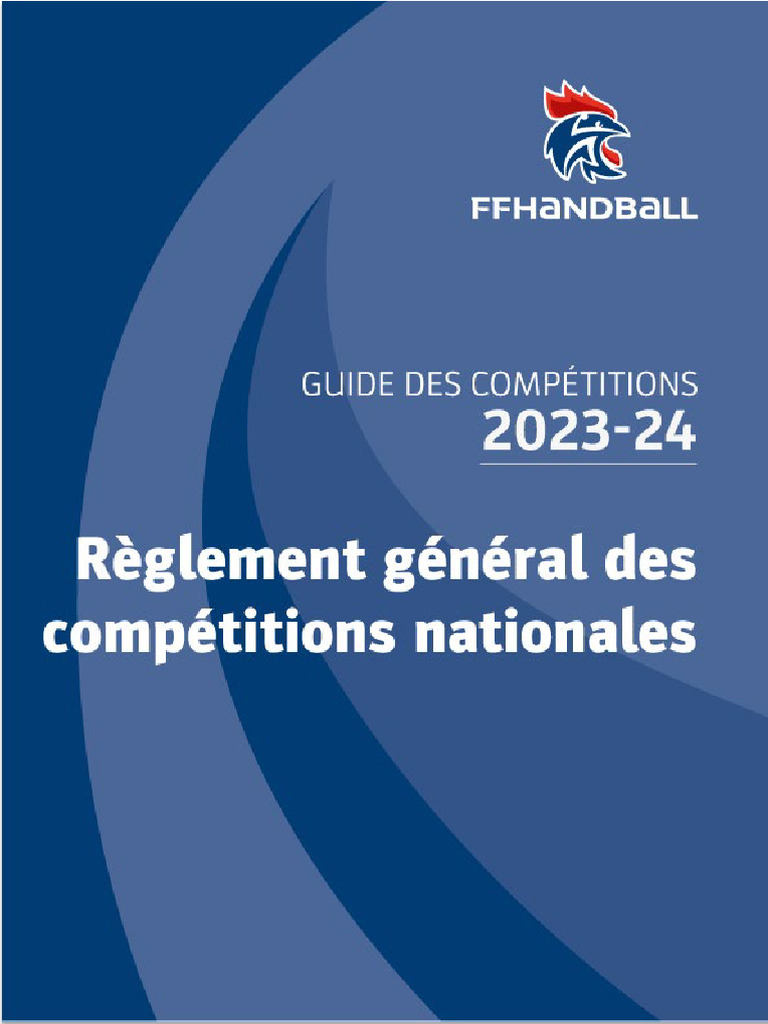 Compétitions 2023-24 - Handball | PDF