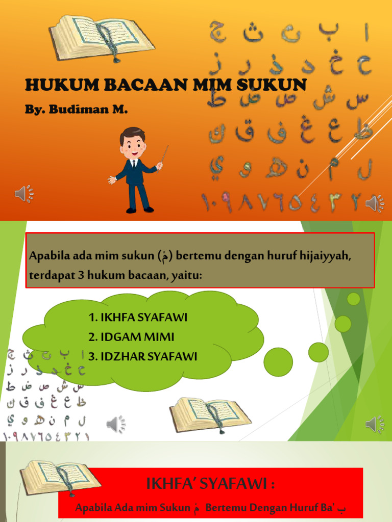 Materi Hukum Bacaan Mim Sukun | PDF