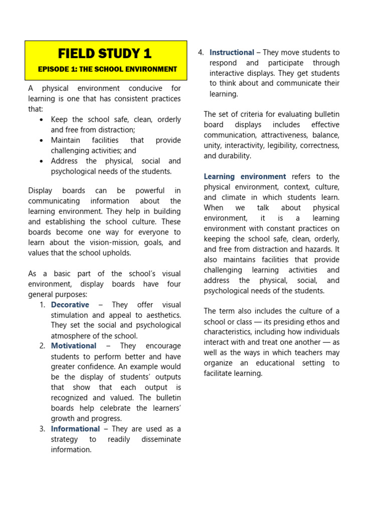 Fs1 Episodes 1 8 Reviewer | PDF