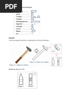Nomenclature et Cartouche en Dessin Technique | PDF | Dessin technique ...