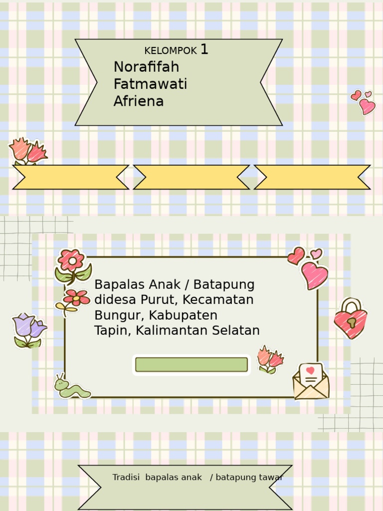 BATAPUNG TAWAR KEL 1 | PDF