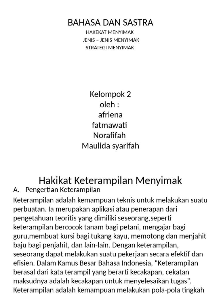 Bhsa Sastra | PDF