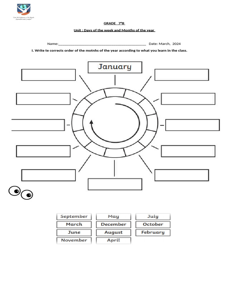 4to B Days and Months | PDF