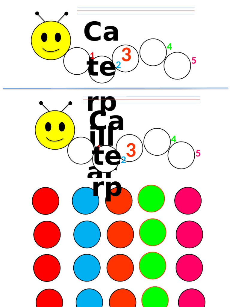 Letter C Activity Caterpillar | PDF