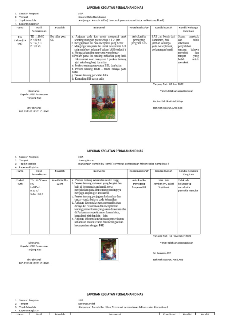 Bumil, Bufas Resti | PDF