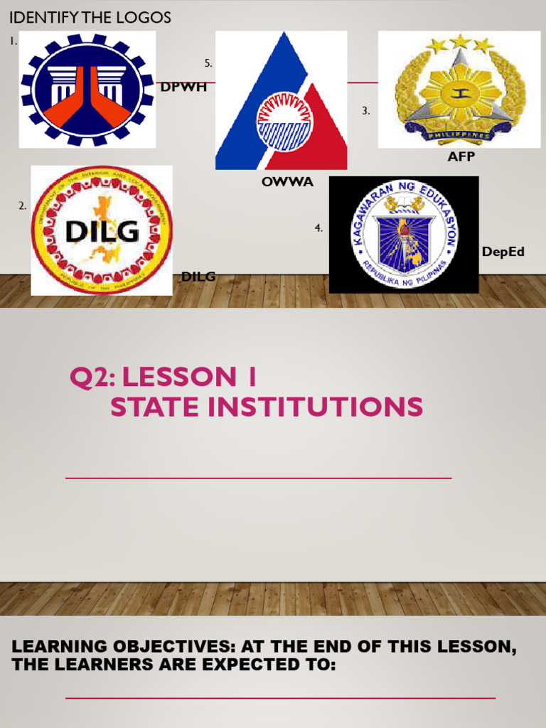 UCSP Q2 ppt1 SC STATE INSTITUTIONS PDF | PDF