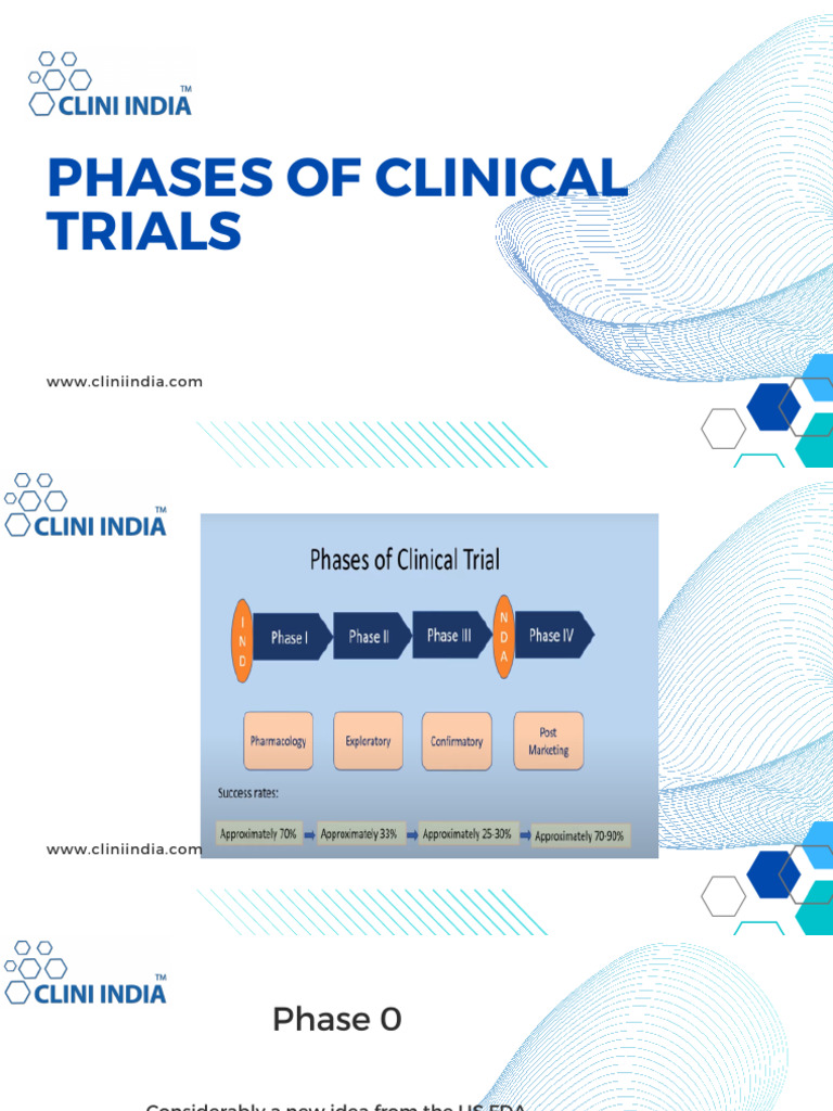 3 Phases of Clinical Trial | PDF