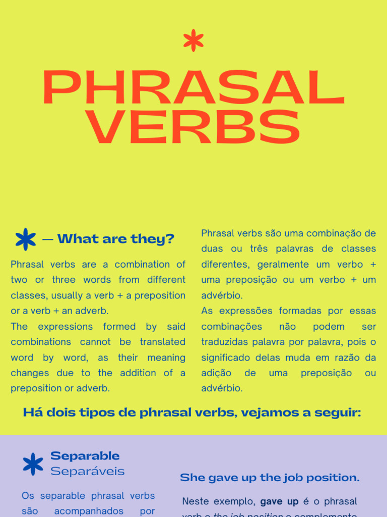 Understanding Phrasal Verbs Explained | PDF | Linguistics | Lexicology
