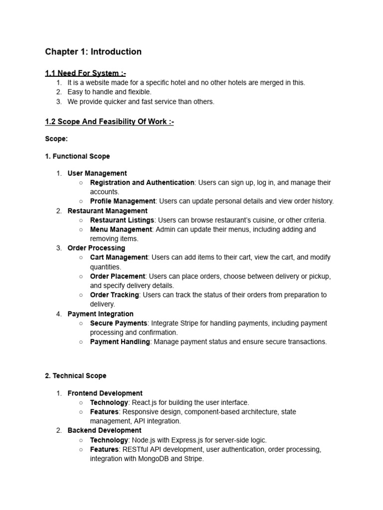 Chapter 1 - Introduction | PDF