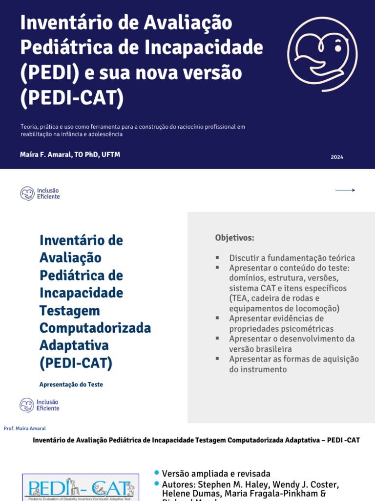 Curso PEDI CAT Out 24 | PDF