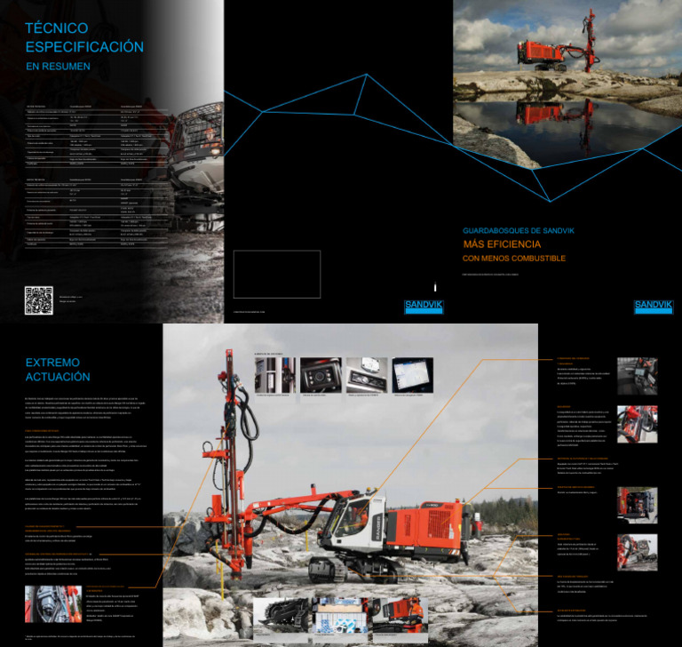 Ficha Tecnica Perforador Sandvik Ranger | PDF