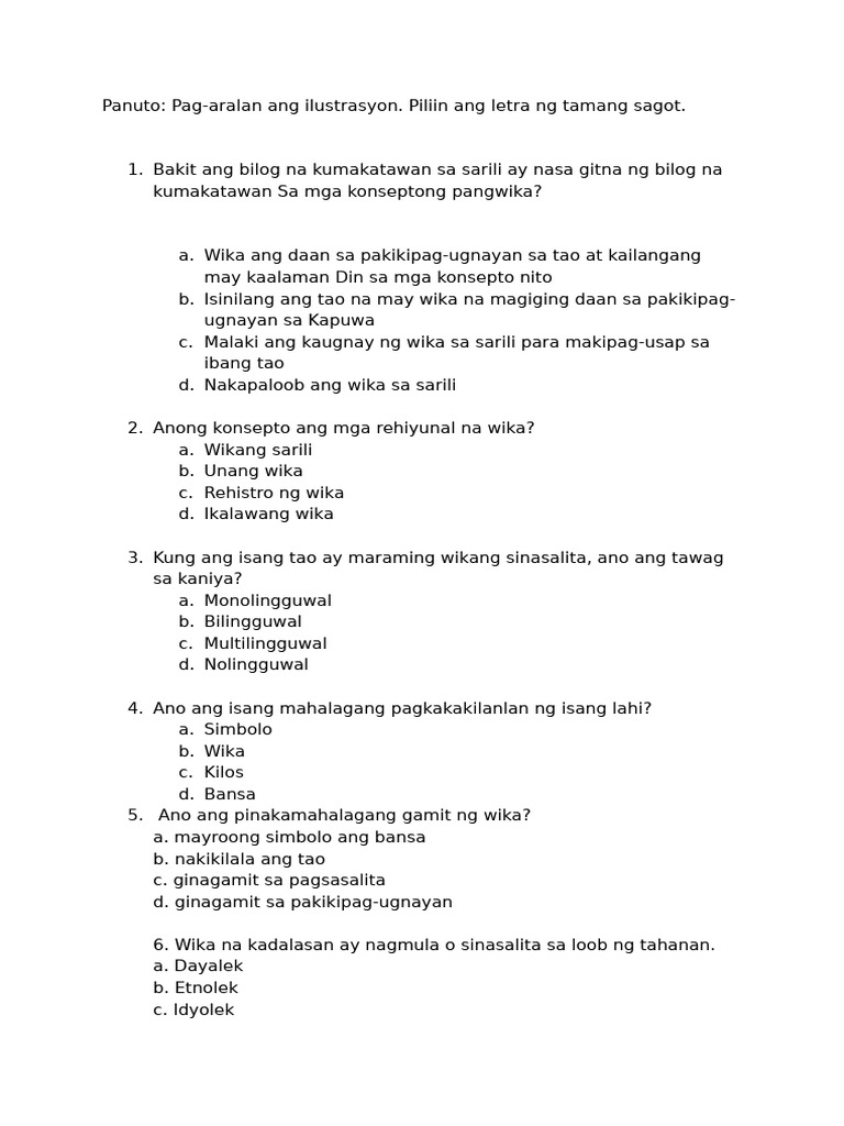 Activity KomPan Week 3 | PDF | Language Varieties And Styles | Philippines