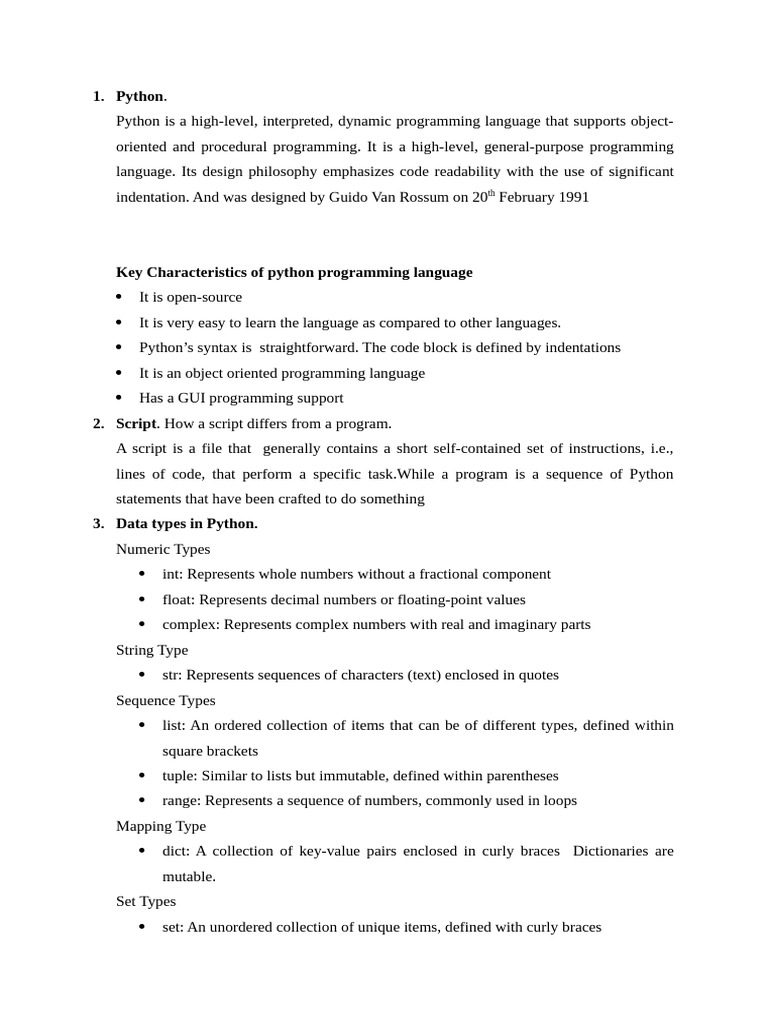 Python Assignment | PDF