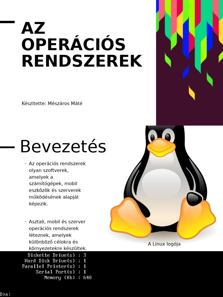 Az Operációs Rendszerek | PDF