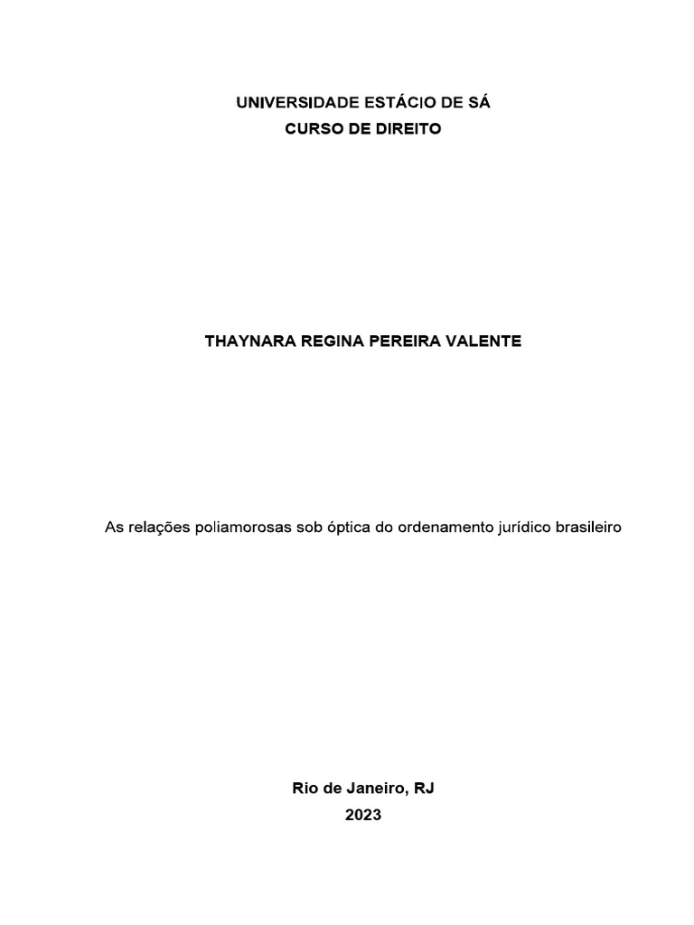 Modelo de TCC | PDF