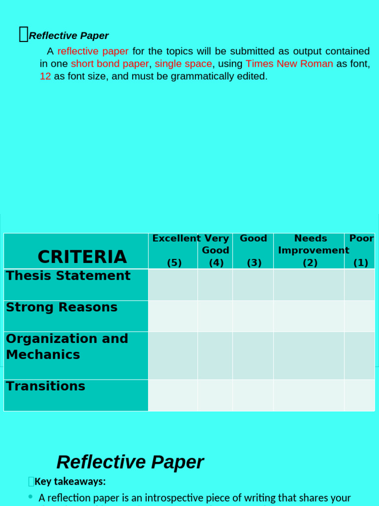 Guidelines in Writing RP | PDF