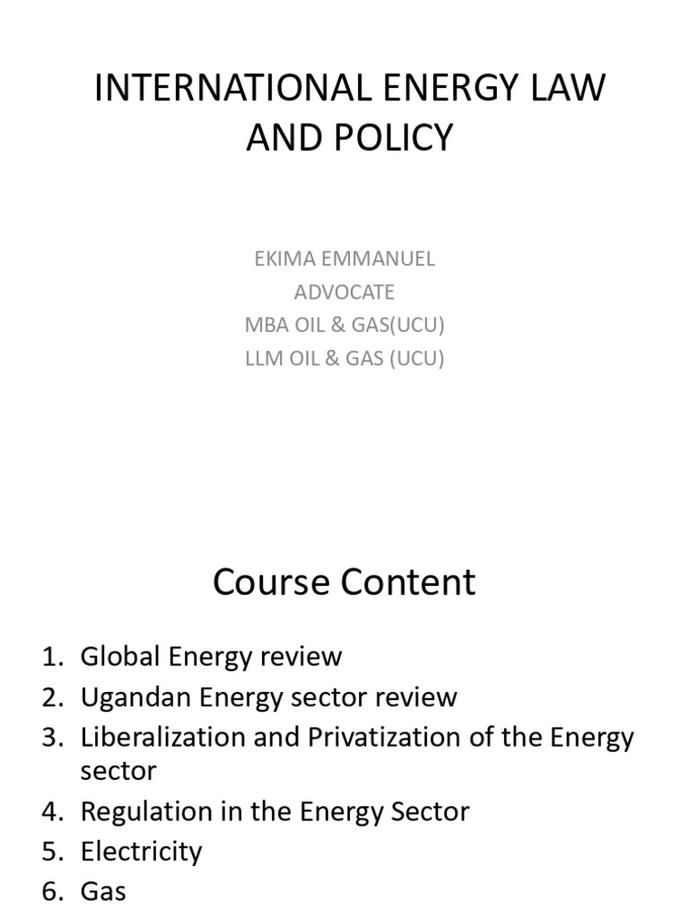 Global Energy Review | PDF