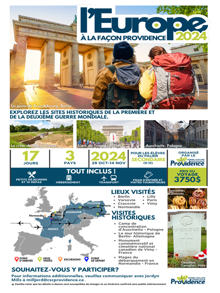 Affiche Sortie Ã - Ducative Europe 2024 | PDF