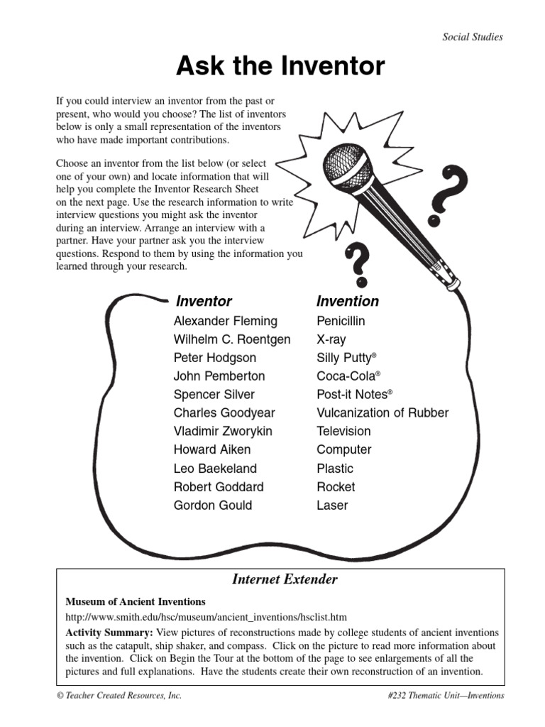 Interview Inventor Writing | PDF