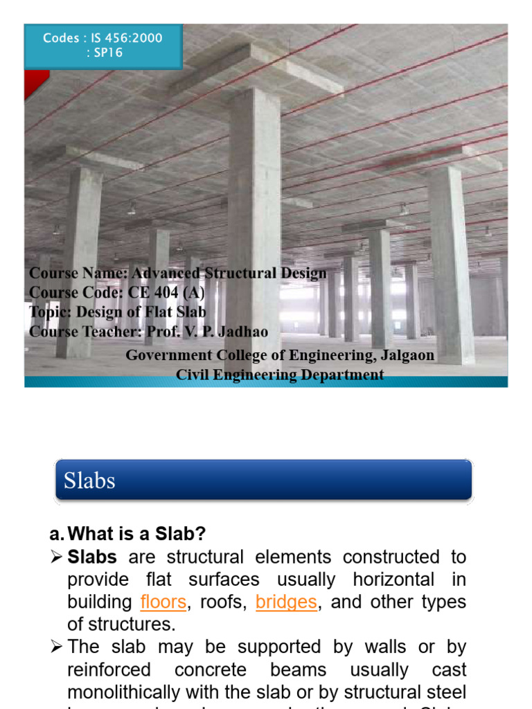 Design of Flat Slab | PDF