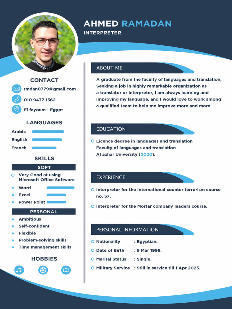 Ahmed Ramadan CV | PDF