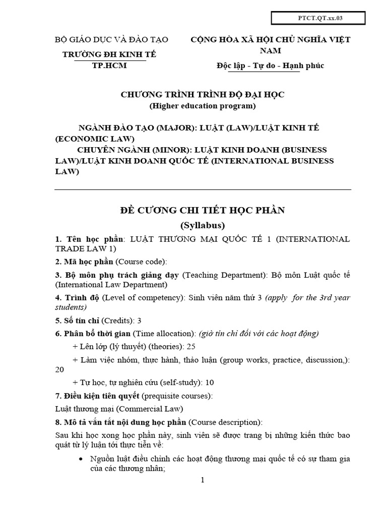 LTMQT 1-De Cuong (3TC) - HKC-2024 | PDF