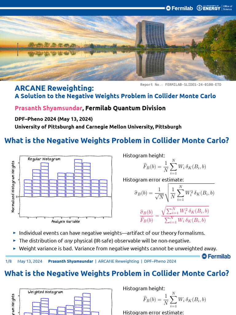 ARCANE Reweighting:: A Solution To The Negative Weights Problem in ...