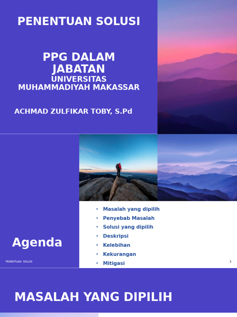 Penentuan Solusi | PDF