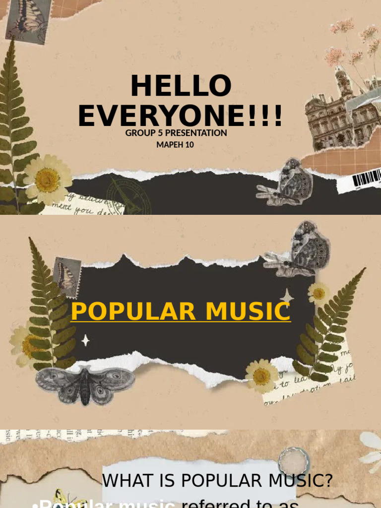 Popular Music | PDF