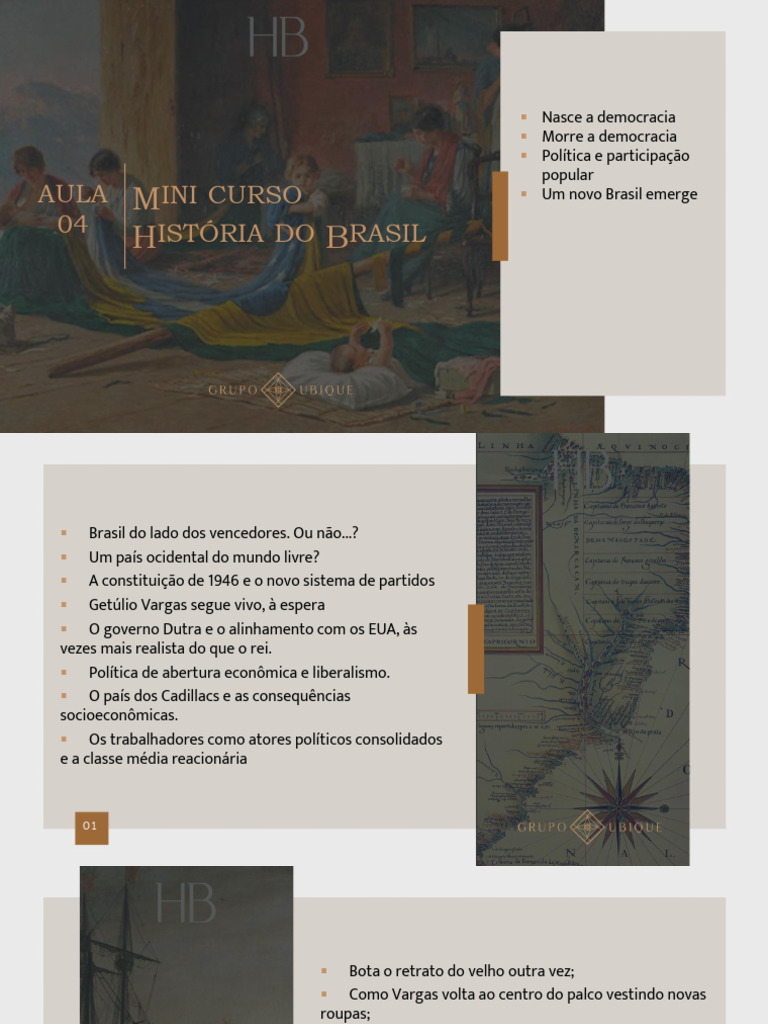 Curso Gratuito Reta Final - Hist Ria Do Brasil - Rodrigo Fonseca - Slides - Aula 04 | PDF