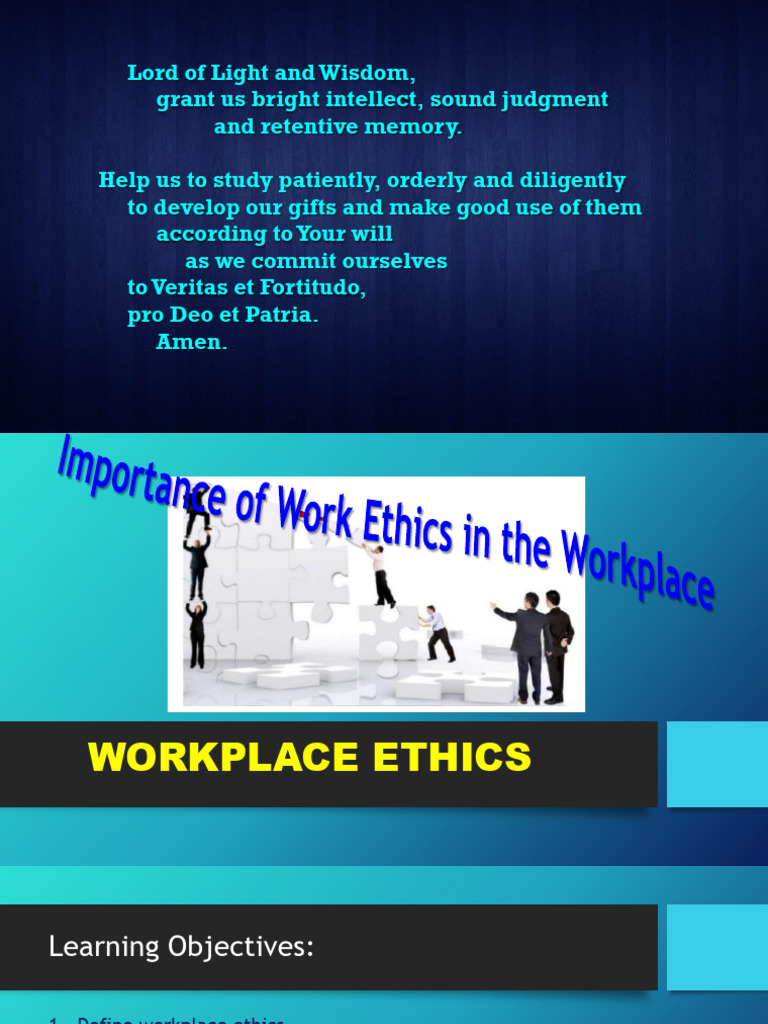 Workplace Ethics | PDF