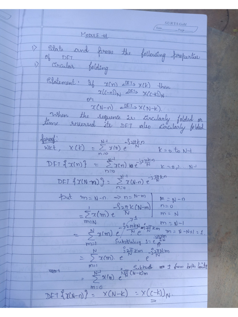 DSP Assignment - 1 | PDF