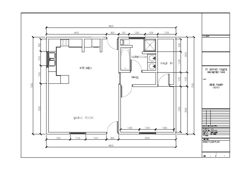 Drawing1 (3) - Iso A1 (594 X 841) .PDF Sievie Floor Plan | PDF