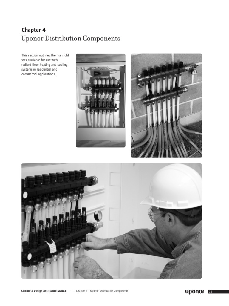 Chapter 4 - Uponor Distribution Components | PDF