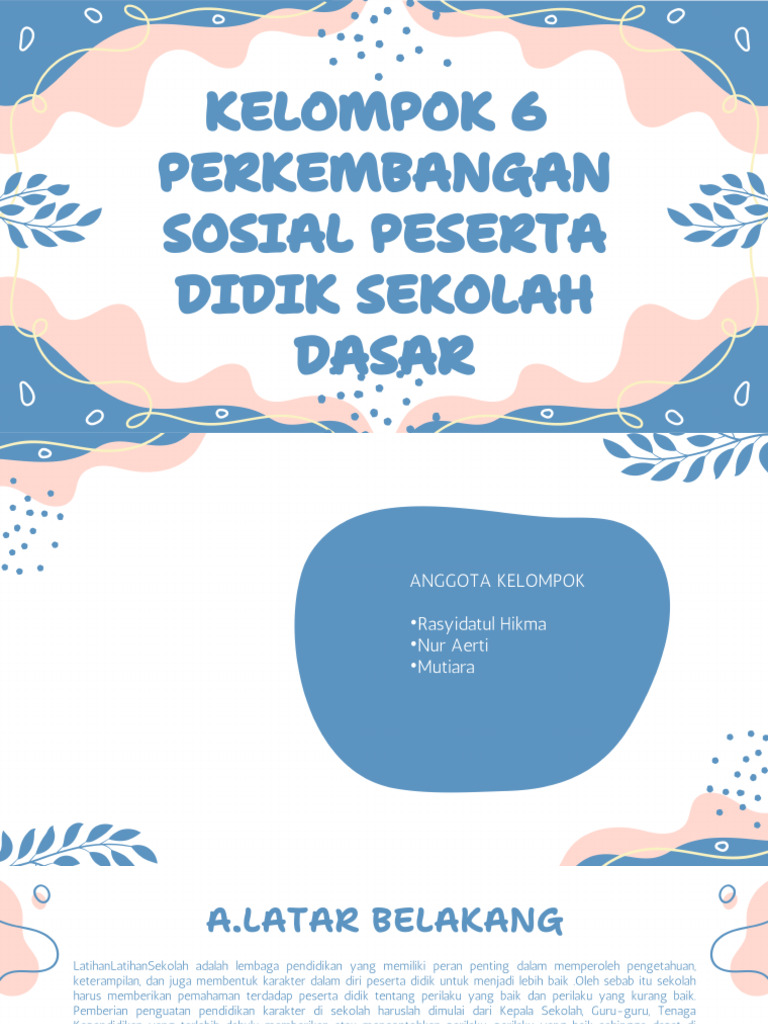 Biru Dan Merah Muda Ilustrasi Pengetahuan Hidup Yang Perlu Anda Ketahui ...