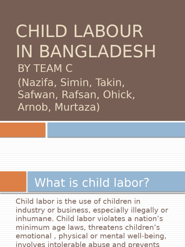 Child Labour | PDF