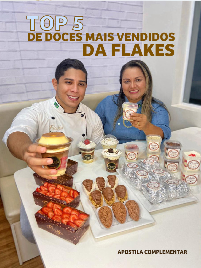 Flakes - Top 5 Dos Doces Mais Vendidos | PDF