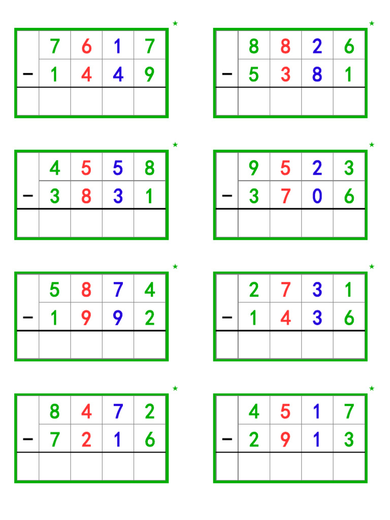 Dynamic Subtraction | PDF