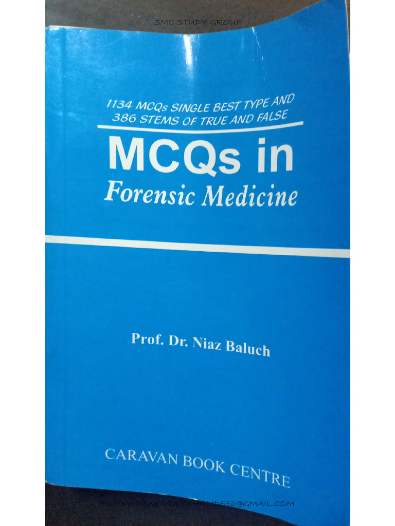 Forensic Mcqs. | PDF