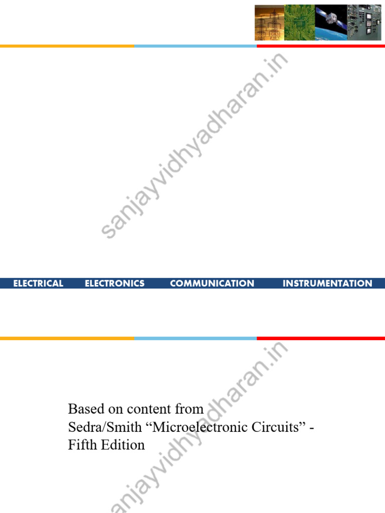 Lec-2 - Single Stage Amplifiers Part-1 | PDF | Electronics | Computers