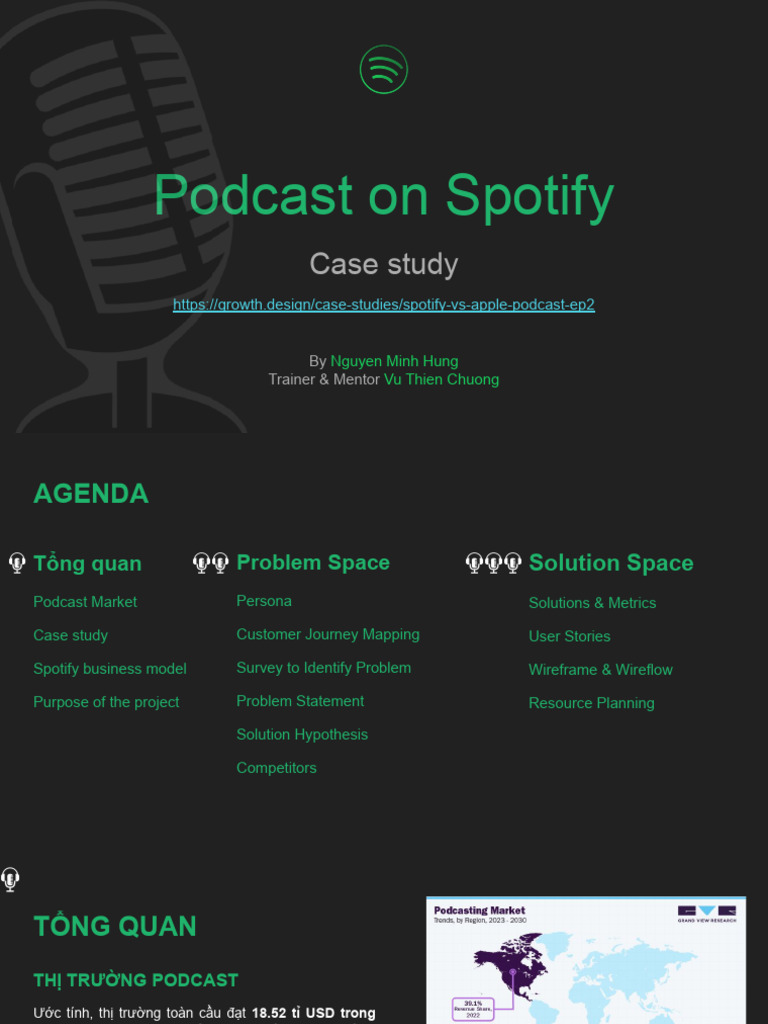 Project Showcase - Spotify Podcast | PDF