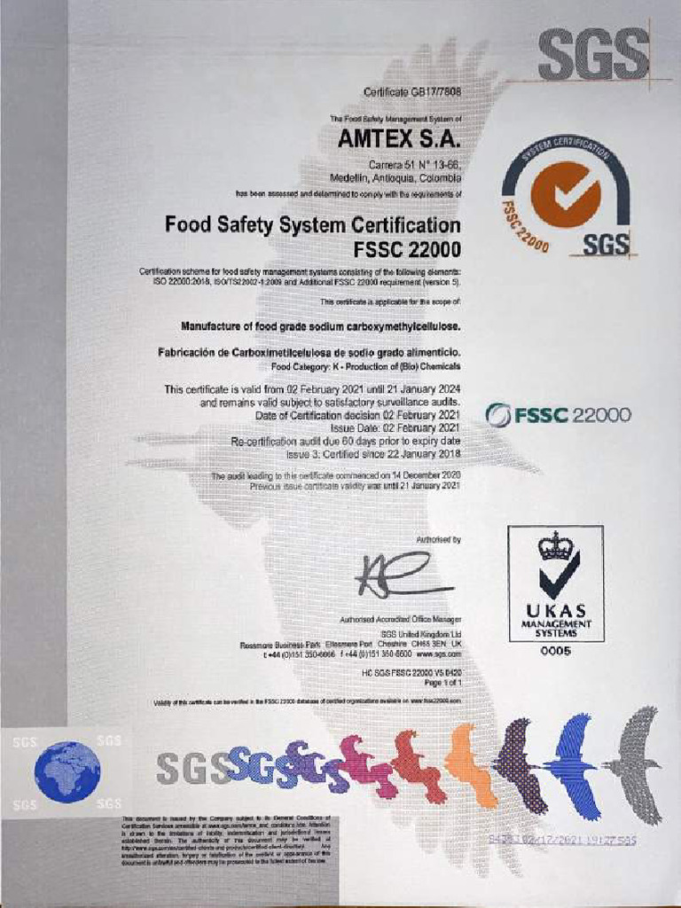 FSSC 22000 v5 2021 2024 - Compressed | PDF