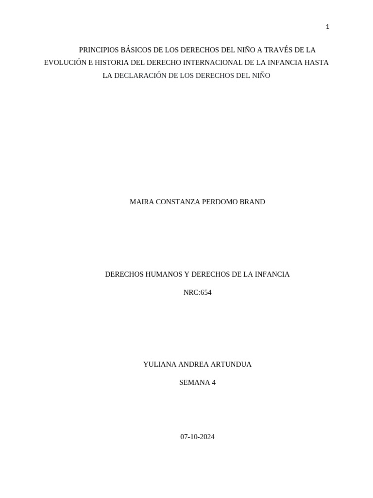 Perdomo Brand Maira Ensayoo | PDF